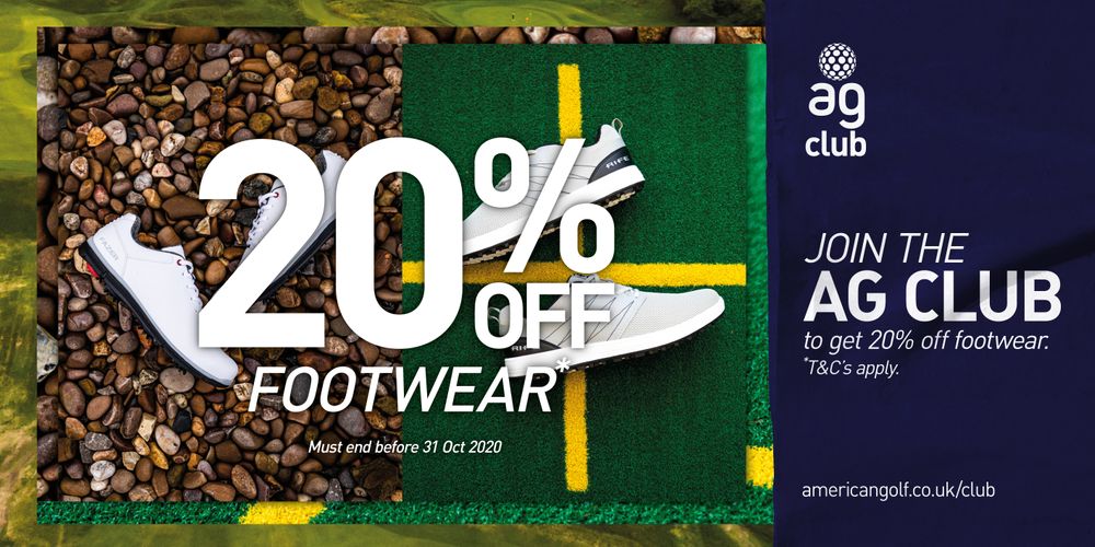 AG Club Offer! 20% OFF Selected Spikeless Footwear